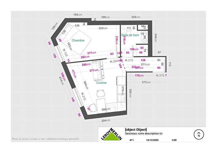 Aix-les-Bains, Centre-ville - Appartement 2 pièces à vendre