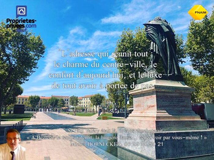 Appartement à vendre - Béziers, Centre-ville, Palais des Congrès, Garibaldi, Gambetta - 3 pièces - 2 chambres