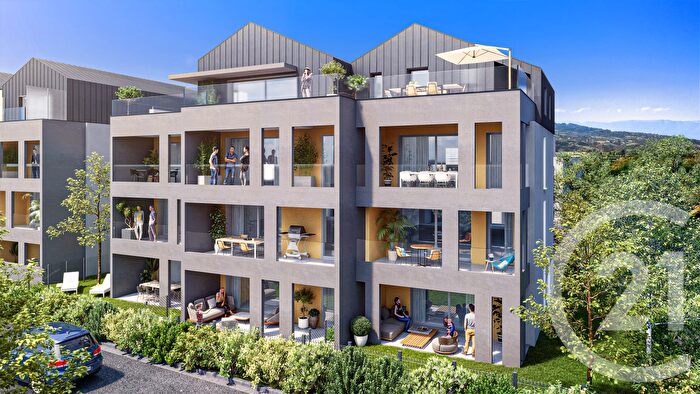 Appartement à vendre - Challes-les-Eaux - 2 pièces - 1 chambre