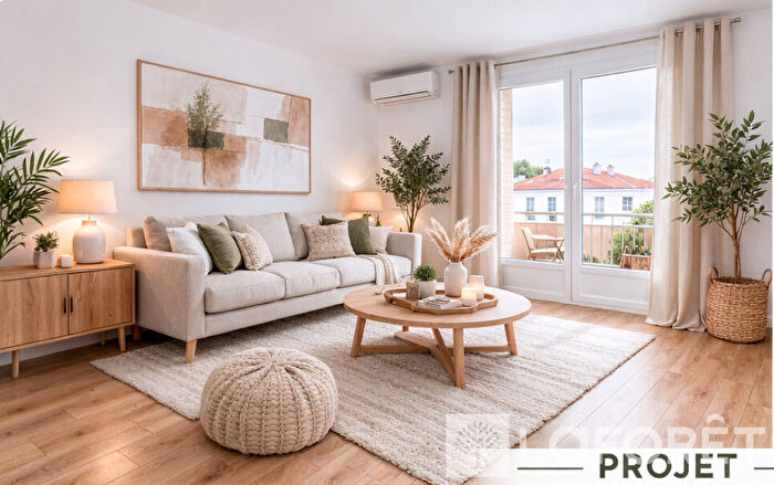 Appartement à vendre - Caluire-et-Cuire, Cuire-le-bas, Cuire-le-Haut - 3 pièces - 2 chambres