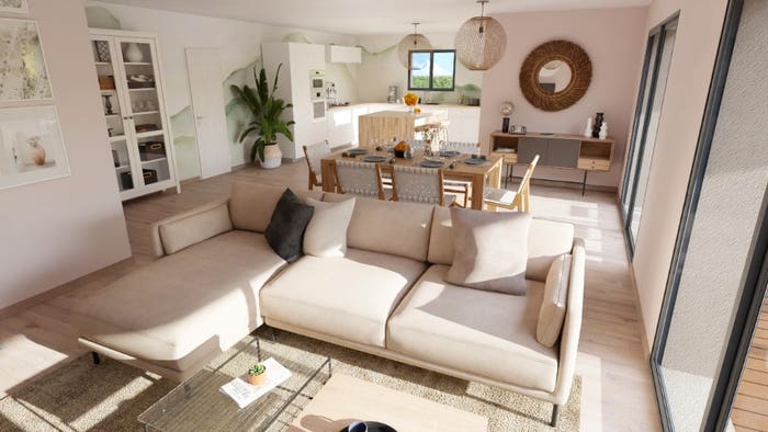Maison 4 pièces à vendre à Montouliers
