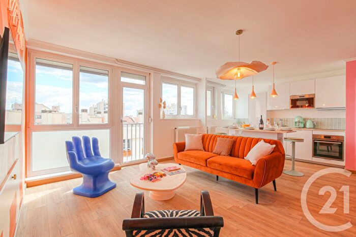 Appartement à vendre - Villeurbanne, Zola, Pressence - 4 pièces - 3 chambres