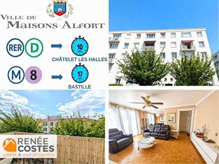 Appartement 4 pièces à Maisons-Alfort, Centre-ville, à vendre