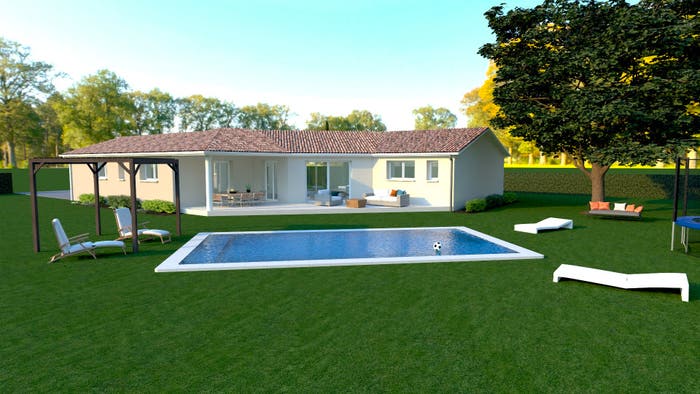 Maison 4 pièces à Cornebarrieu, à vendre