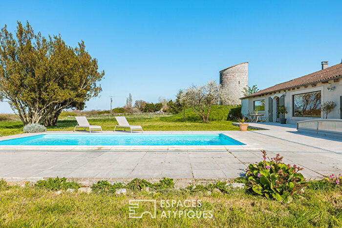 Maison à vendre - Saint-Fort-sur-Gironde - 8 pièces - 5 chambres