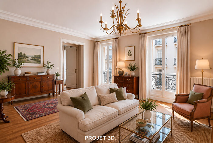 Appartement 4 pièces à Paris 17ème, Ternes, Maillot, à vendre