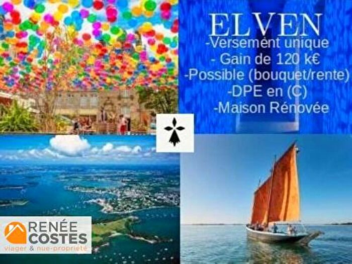 Maison à vendre - Elven - 5 pièces - 4 chambres