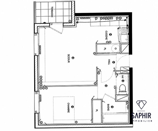 Appartement 2 pièces à Toulouse, Croix Bénite, à vendre