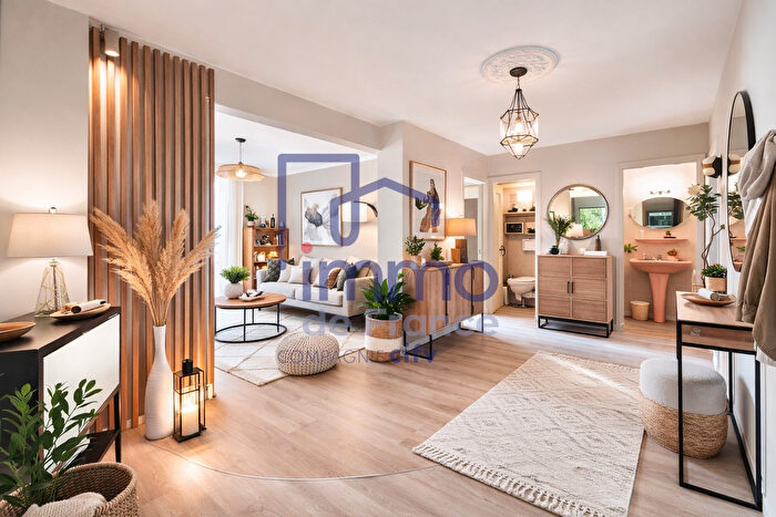 Appartement à vendre - Grenoble, La Capuche, Grands Boulevards - 3 pièces - 2 chambres