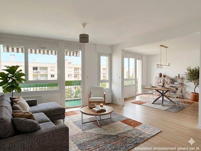 Appartement à louer - Glaciere-Jomard, Oullins-Pierre-Bénite - 4 pièces - 3 chambres