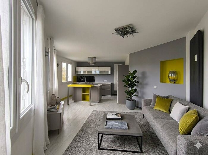 Appartement à louer - Procé, Nantes - 3 pièces - 2 chambres