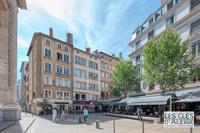 Lyon 2ème, Cordeliers Bellecour - Appartement 3 pièces à vendre