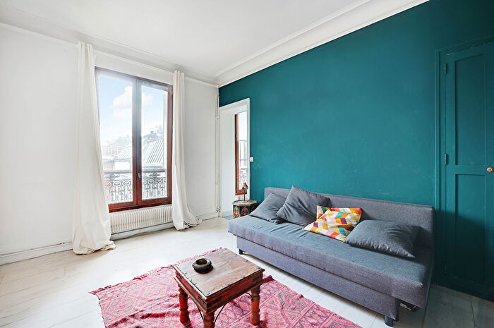 Paris 18ème, Jules Joffrin : Appartement 2 pièces à vendre