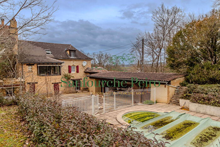 Maison à vendre - Saint-Cirq-Madelon - 4 pièces - 3 chambres