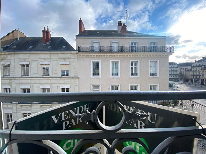 Appartement à vendre - Angers, Centre-ville, La Fayette - 2 pièces - 1 chambre