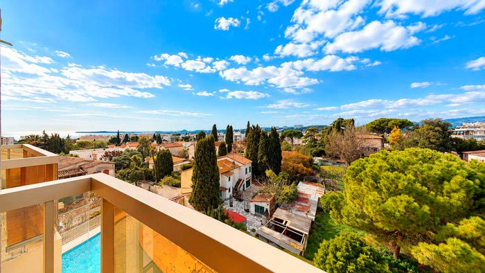 Cros de Cagnes-RN, Cagnes-sur-Mer - Appartement 1 pièce à louer