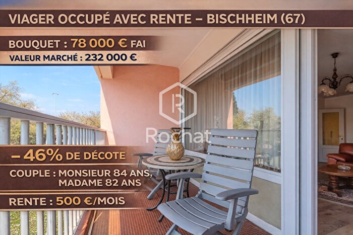 Appartement à vendre - Bischheim, Gare, Mairie, Ecrivains - 4 pièces - 2 chambres
