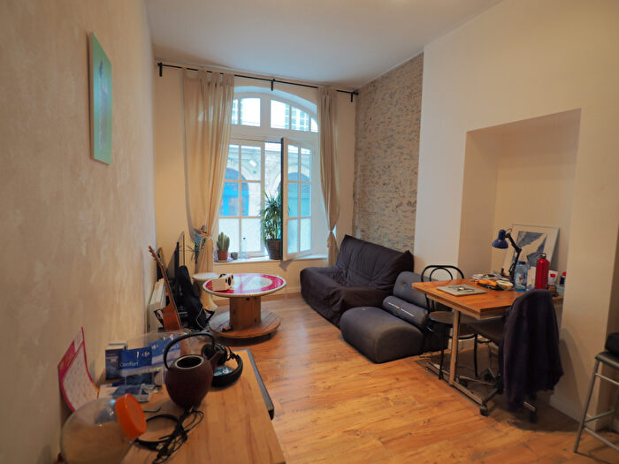 Appartement à louer - Nantes, Centre-ville - 2 pièces - 1 chambre