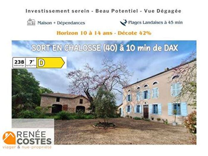 Maison à vendre - Dax, Saubagnacq, Berre - 9 pièces - 7 chambres