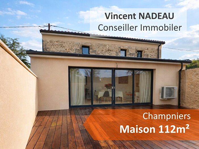 Maison à vendre - Champniers - 4 pièces - 2 chambres