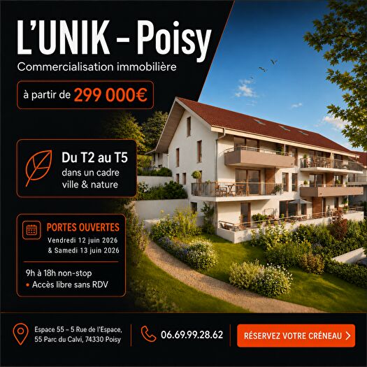 Poisy - Appartement 4 pièces à vendre