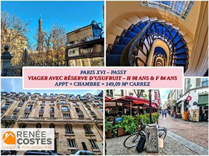 Appartement à vendre - Paris e , Passy, Maison de la Radio, Muette-Sud - 6 pièces - 4 chambres