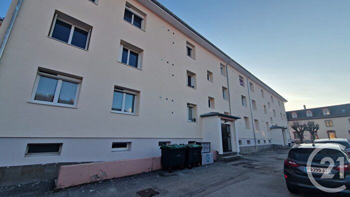 Appartement à louer - Pontarlier, Centre-ville - 4 pièces - 3 chambres