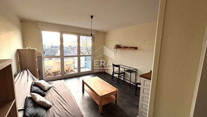 Appartement à louer - Coteaux Ouest-Pasteur, Rouen - 1 pièce