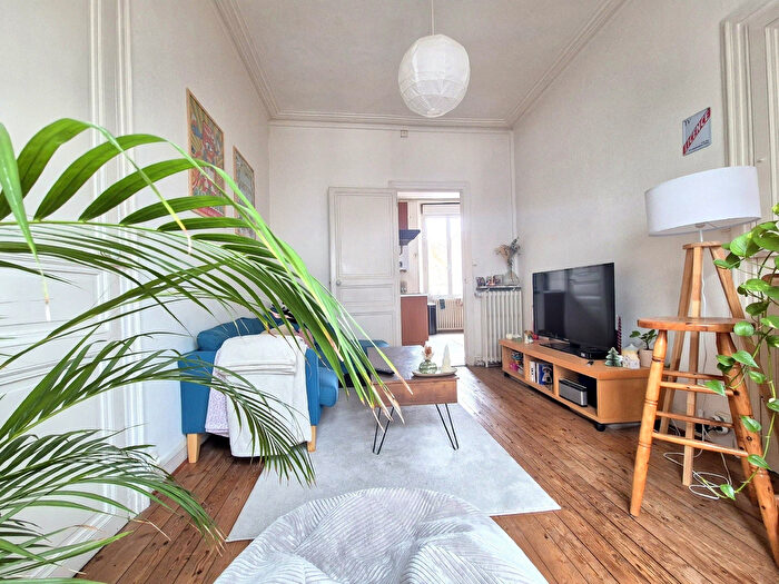 Appartement à vendre - Nantes, Hauts-Pavés, Saint-Pasquier, Saint-Félix, Université - 3 pièces - 2 chambres