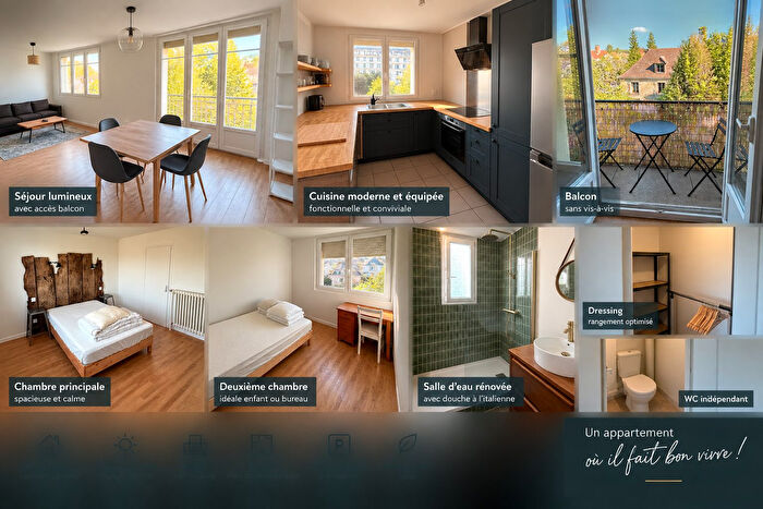 Appartement 4 pièces à louer à Besançon, Palente, Orchamps, Saragosse, Vaîtes
