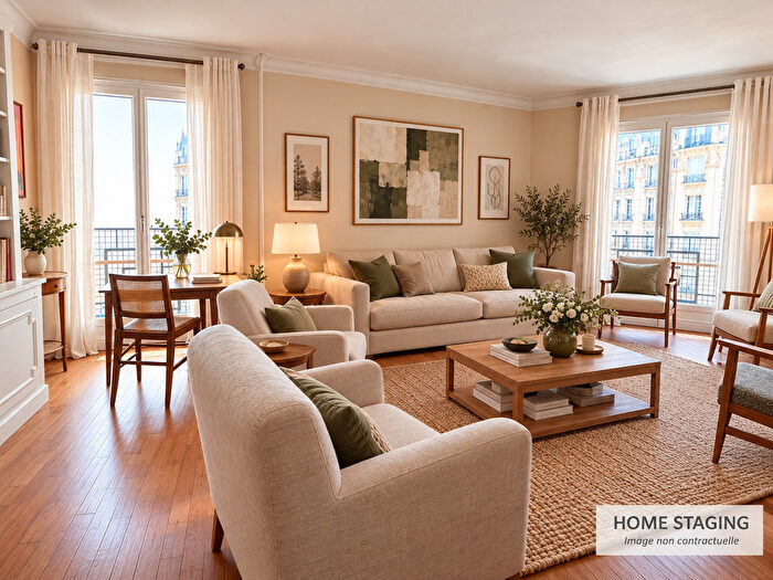 Appartement 5 pièces à Paris 17ème, Champerret, Berthier, à vendre