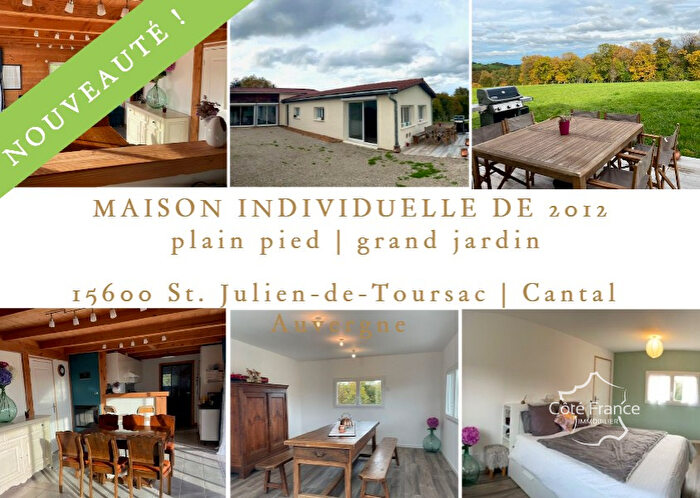 Maison à vendre - Saint-Julien-de-Toursac - 6 pièces - 4 chambres