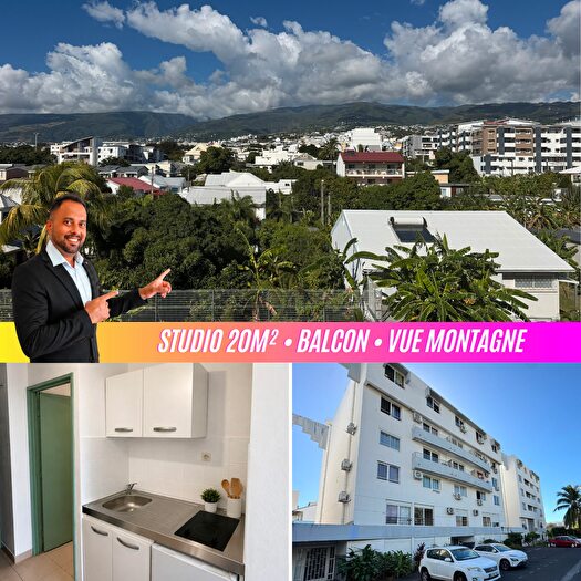 Saint-Denis : Appartement 1 pièce à vendre