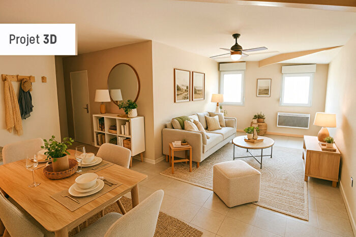 Appartement à vendre - Mont-de-Marsan, Centre-ville - 3 pièces - 2 chambres