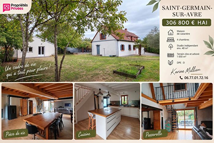 Maison 7 pièces à Saint-Germain-sur-Avre, à vendre