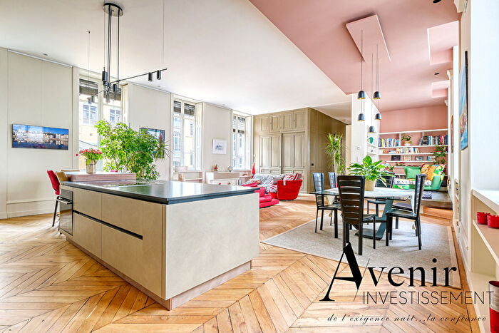 Appartement à vendre - Lyon er , Bas des Pentes, Presquîle - 6 pièces - 5 chambres