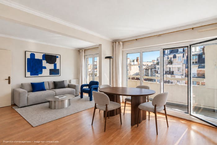 Appartement 6 pièces à vendre à Paris 18ème, Grandes Carrières, Clichy