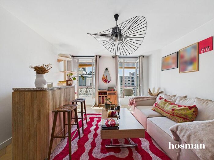 Appartement à vendre - Paris e , Jules Joffrin - 2 pièces - 1 chambre