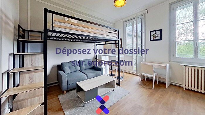 Appartement à louer - Gare-Jouvenet, Rouen - 1 pièce