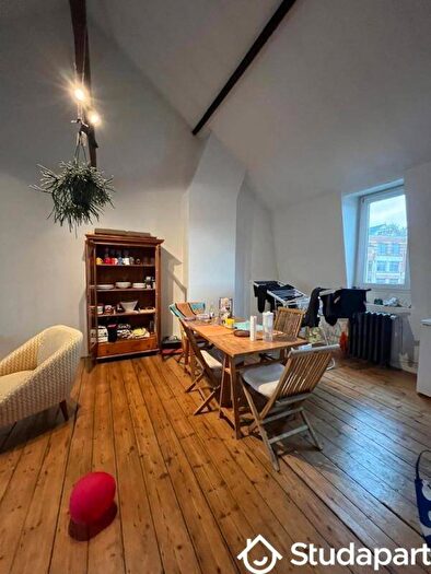 Appartement à louer - Caulier, Lille - 1 pièce - 1 chambre