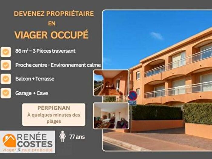 Appartement à vendre - Perpignan, Les Jardins Saint-Jacques - 3 pièces - 2 chambres