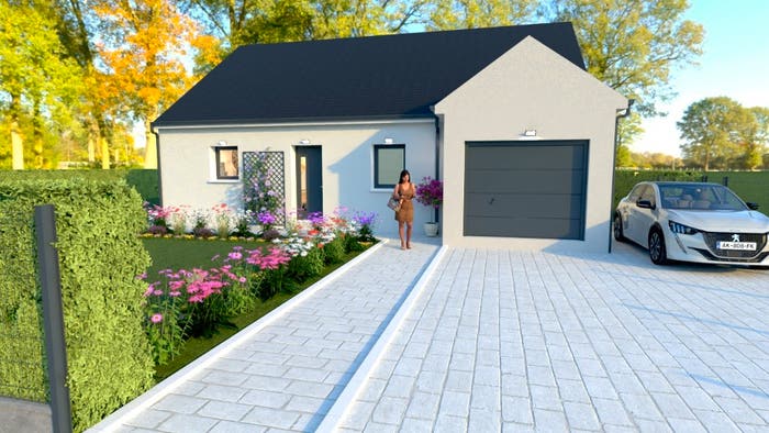 Grandcamp-Maisy : Maison 5 pièces à vendre