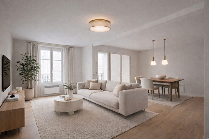 Appartement à vendre - Dinard, Centre-ville, Plage de lEcluse, Pointe du Moulinet - 3 pièces - 2 chambres