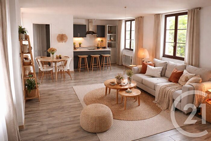 Appartement à vendre - Andeville - 2 pièces - 1 chambre