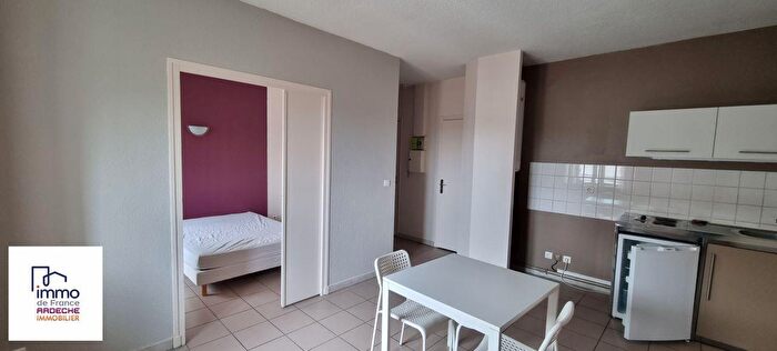 Appartement à louer - Privas - 1 pièce - 1 chambre