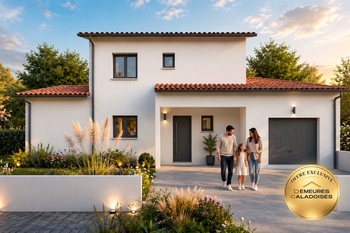 Luzinay - Maison 4 pièces à vendre