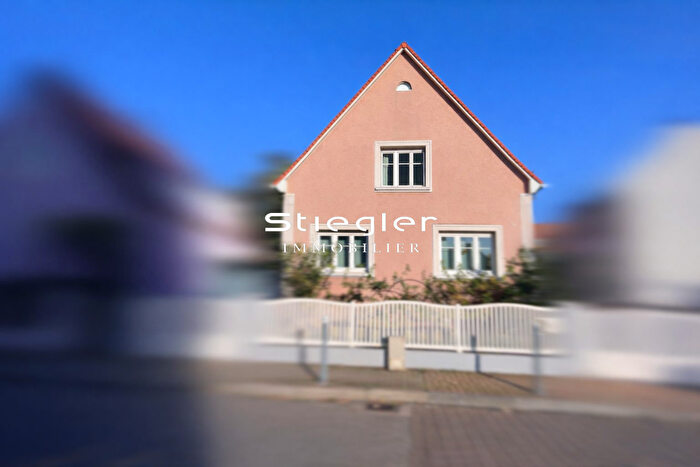 Maison à vendre - Bischheim, Canal, Pont Phario - 4 pièces - 2 chambres