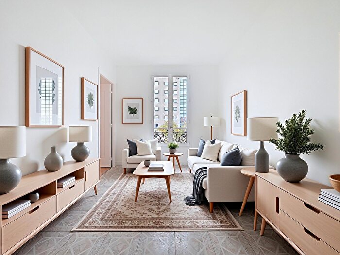 Appartement à vendre - Le Pré-Saint-Gervais, Arpents, Rabelais, Liberté - 3 pièces - 2 chambres