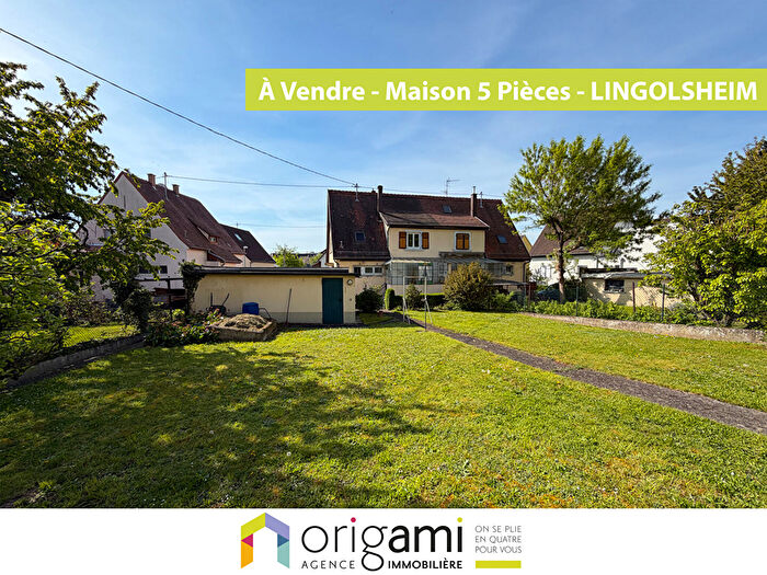 Maison à vendre - Lingolsheim, Centre-ville - 5 pièces - 3 chambres