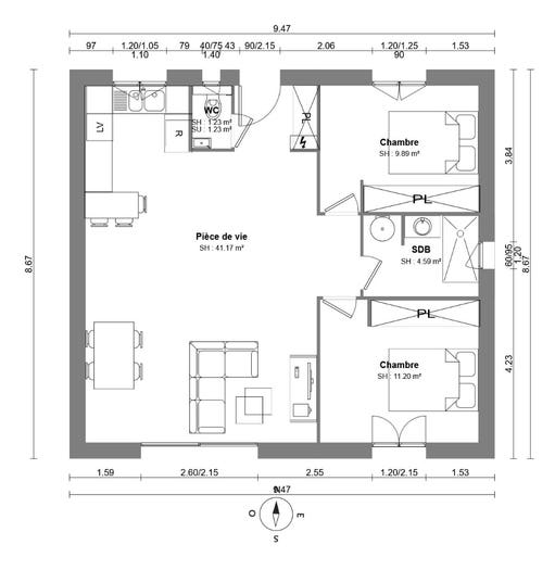 Maisons à vendre et appartements à louer - 3
